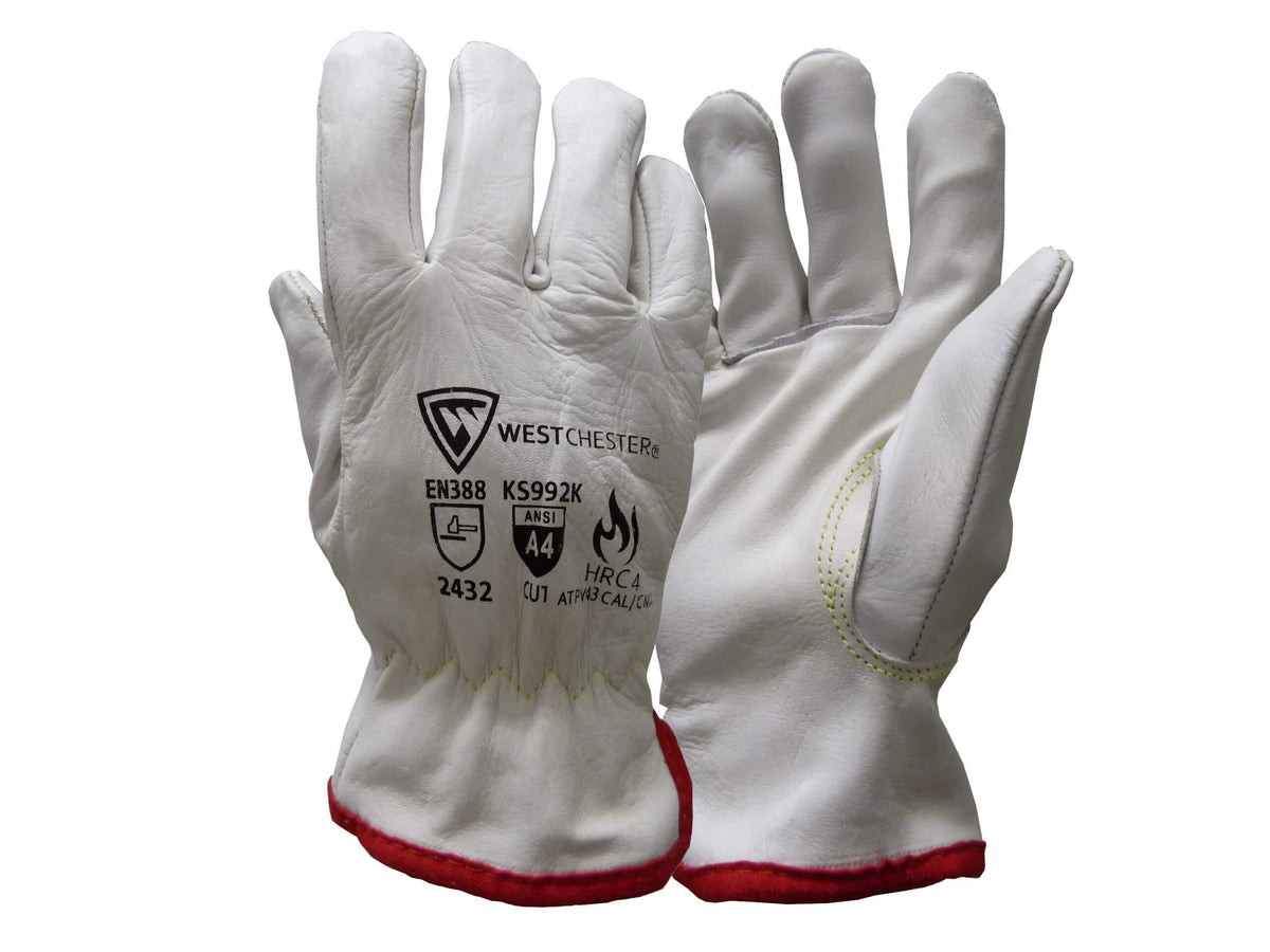 Leather Cut Resistant Driver Glove With Arc Flash Rating – Refinery ...